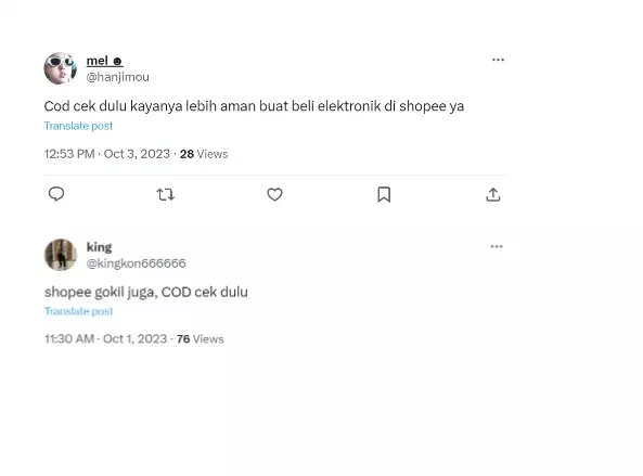 Shopee Hadirkan Inovasi Terbaru Metode COD Cek Dulu Shopee Hadirkan Inovasi Terbaru Metode COD Cek Dulu