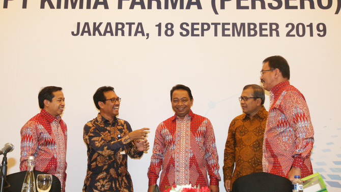 Kimia Farma Ganti Direktur Utama