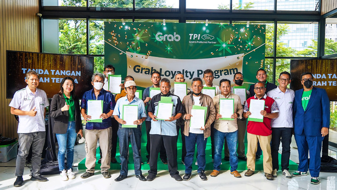 Program Loyalitas Grab Beri Apresiasi 12 Mitra Pengemudi
