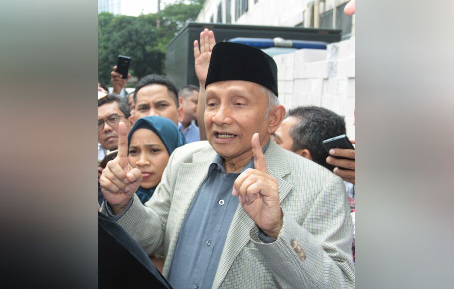 Amien Rais Dirikan Partai Ummat, PPP: Ujiannya di Pemilu Amien Rais Dirikan Partai Ummat, PPP: Ujiannya di Pemilu