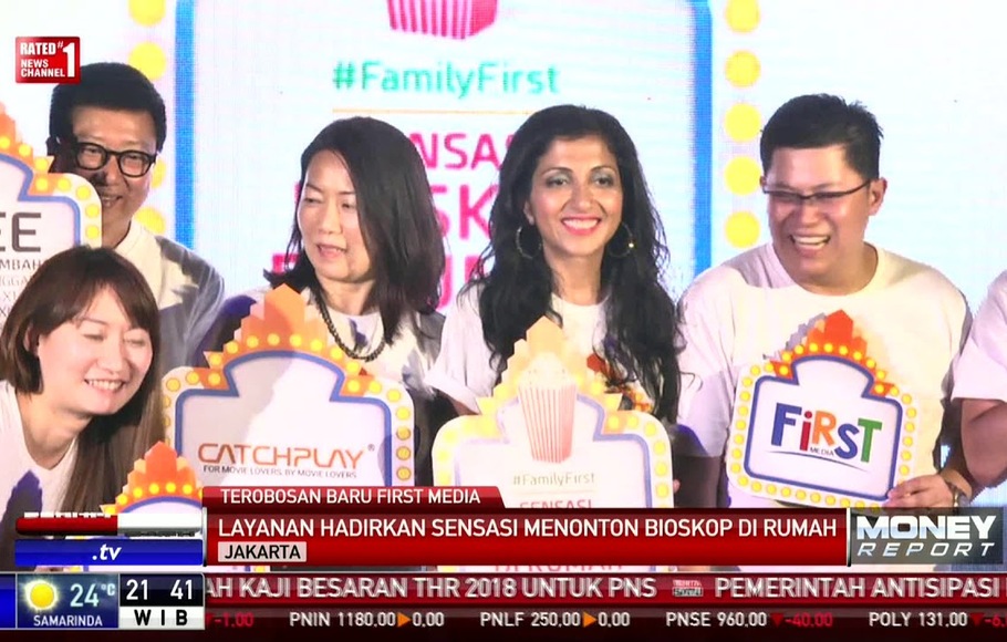 Gandeng Catchplay, First Media Hadirkan Sensasi Nonton Bioskop di Rumah Gandeng Catchplay, First Media Hadirkan Sensasi Nonton Bioskop di Rumah