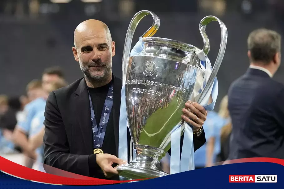 Pep Guardiola Merasa Terhormat Bisa Samai Rekor Alex Ferguson Pep Guardiola Merasa Terhormat Bisa Samai Rekor Alex Ferguson