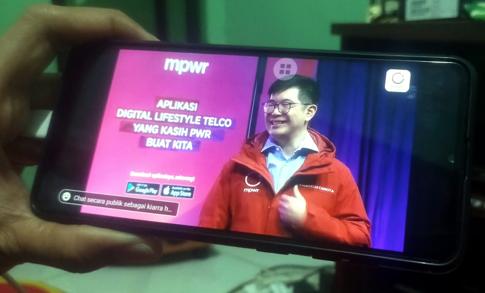 Peluncuran MPWR Aplikasi Digital Lifestyle Telco Peluncuran MPWR Aplikasi Digital Lifestyle Telco