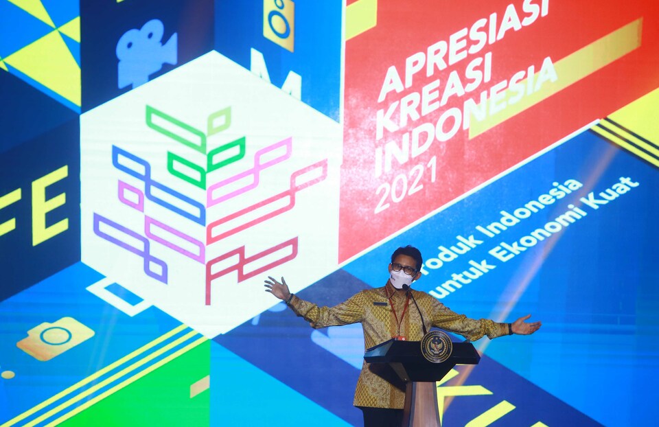 Menparekraf Meluncurkan Apresiasi Kreasi Indonesia 2021