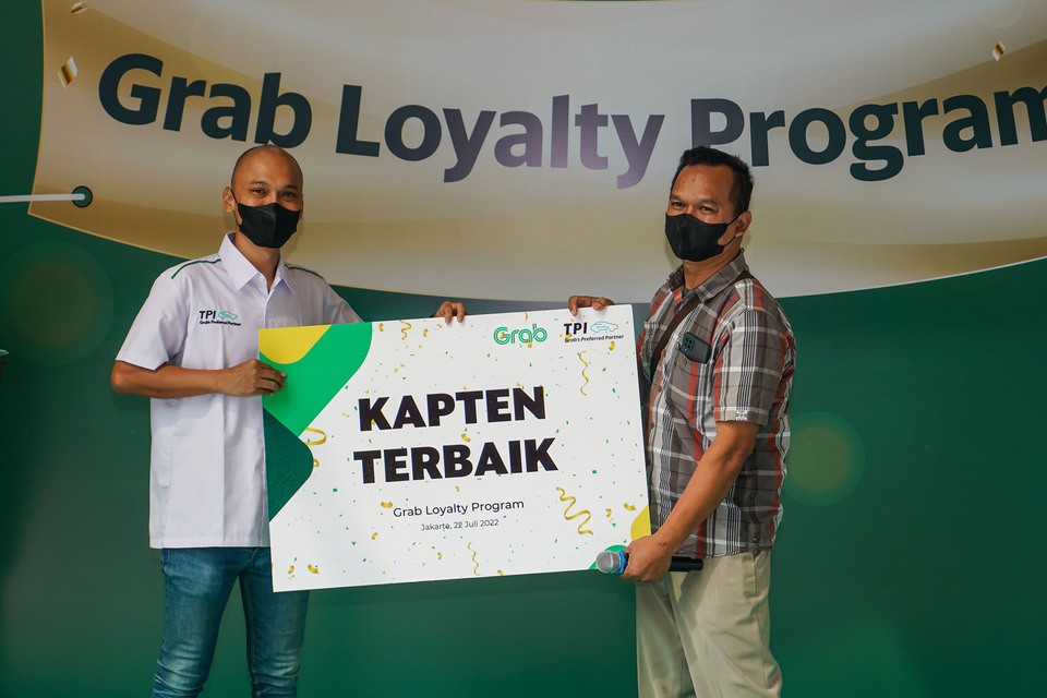 Program Loyalitas Grab Beri Apresiasi 12 Mitra Pengemudi