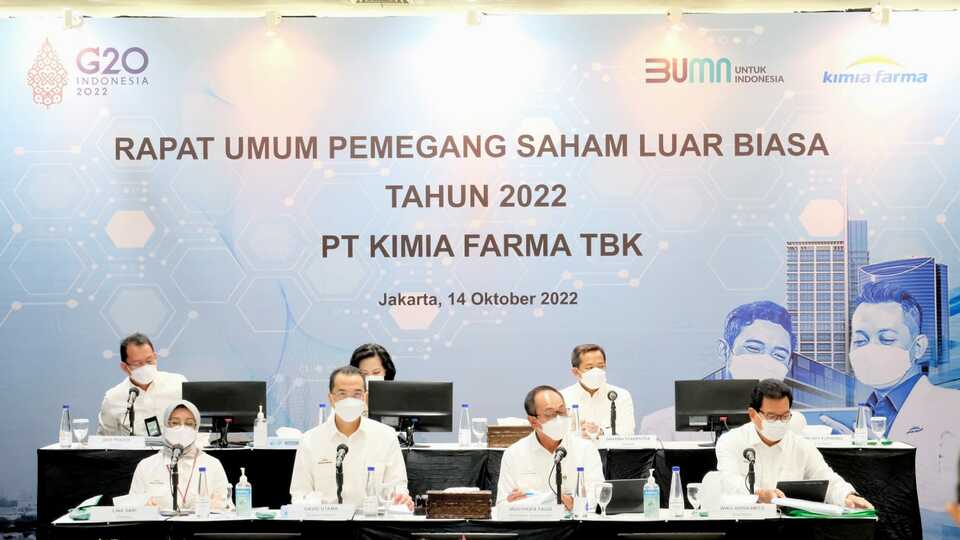 RUPS Kimia Farma Setujui Right Issue dan Rombak Manajemen RUPS Kimia Farma Setujui Right Issue dan Rombak Manajemen