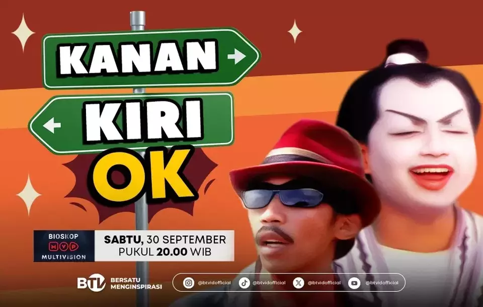 Saksikan Kelucuan Kadir dan Doyok di Kanan Kiri OK I Hanya di BTV