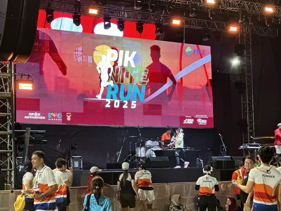 PIK Nite Run 2025 Pecahkan Rekor MURI dengan 3.200 Peserta