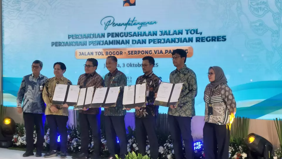 Kementerian PU Resmikan Pembangunan Tol Bogor-Serpong via Parung