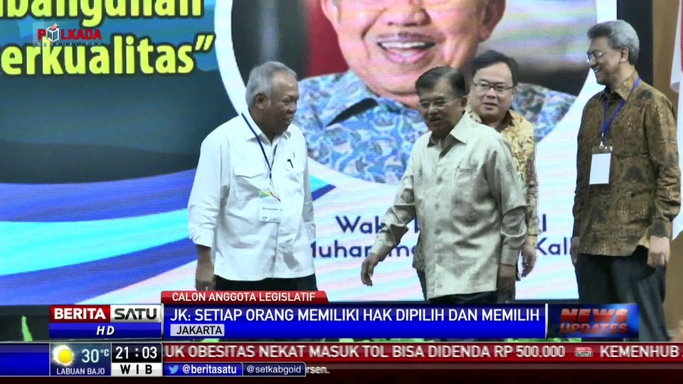 Johan Budi Jadi Caleg PDIP, Ini Komentar Wapres JK Johan Budi Jadi Caleg PDIP, Ini Komentar Wapres JK