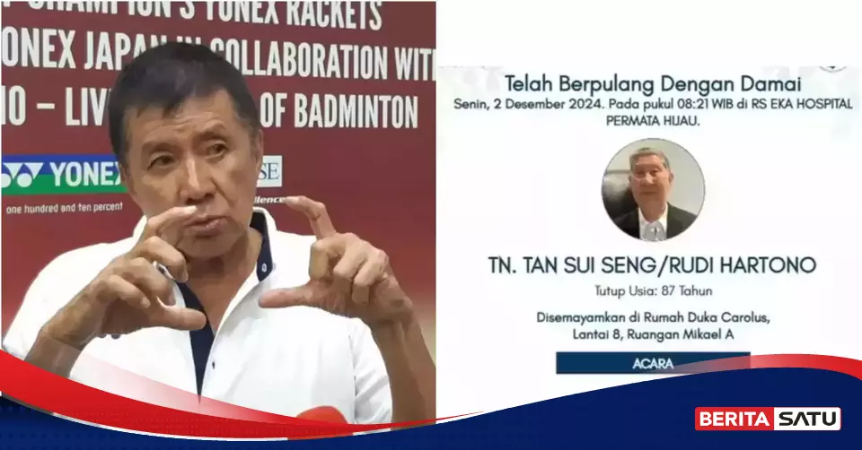Rudy Hartono Lagi-lagi Jadi Korban Isu Meninggal Dunia, Begini Kronologinya