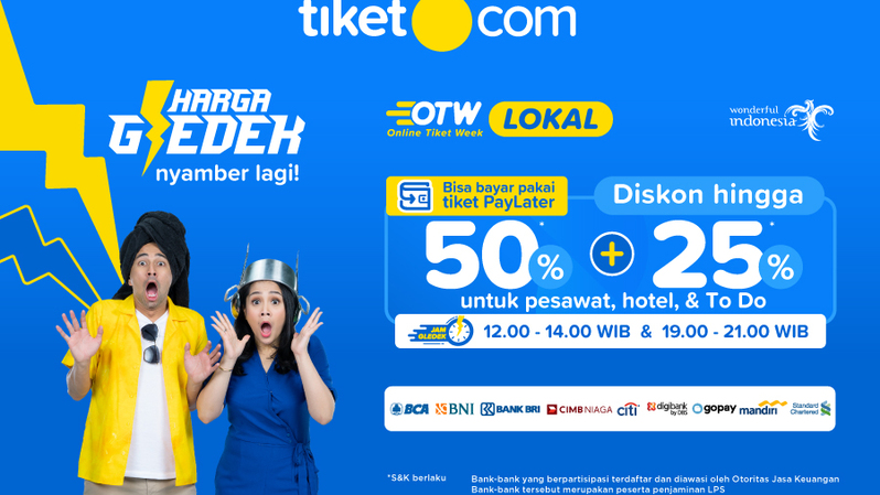 Tiket.com Gelar 'Online Tiket Week' Lokal Tiket.com Gelar 'Online Tiket Week' Lokal