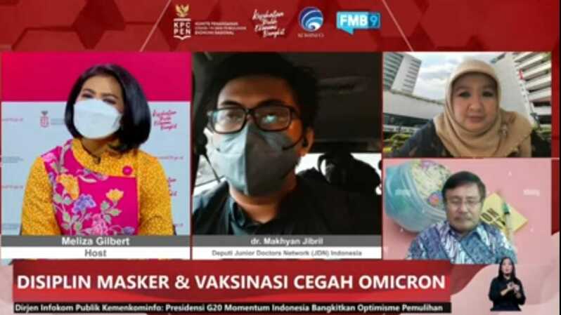 Antisipasi Varian Baru, Masyarakat Diminta Disiplin Prokes dan Vaksinasi Antisipasi Varian Baru, Masyarakat Diminta Disiplin Prokes dan Vaksinasi