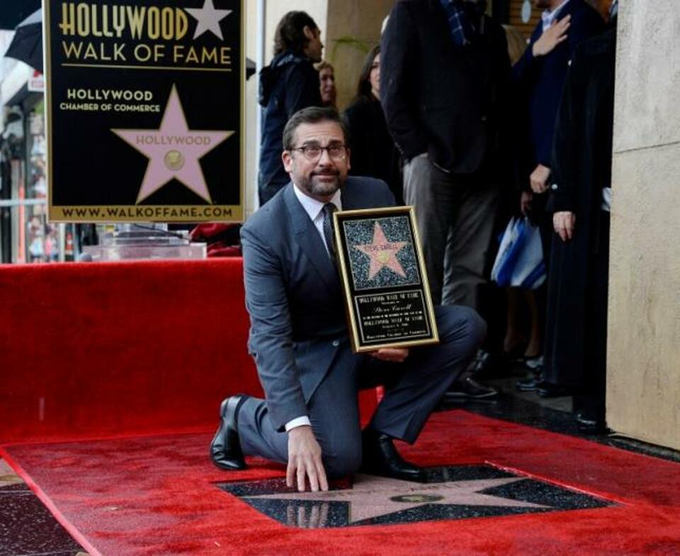 Steve Carell Gets Star on Hollywood Walk of Fame